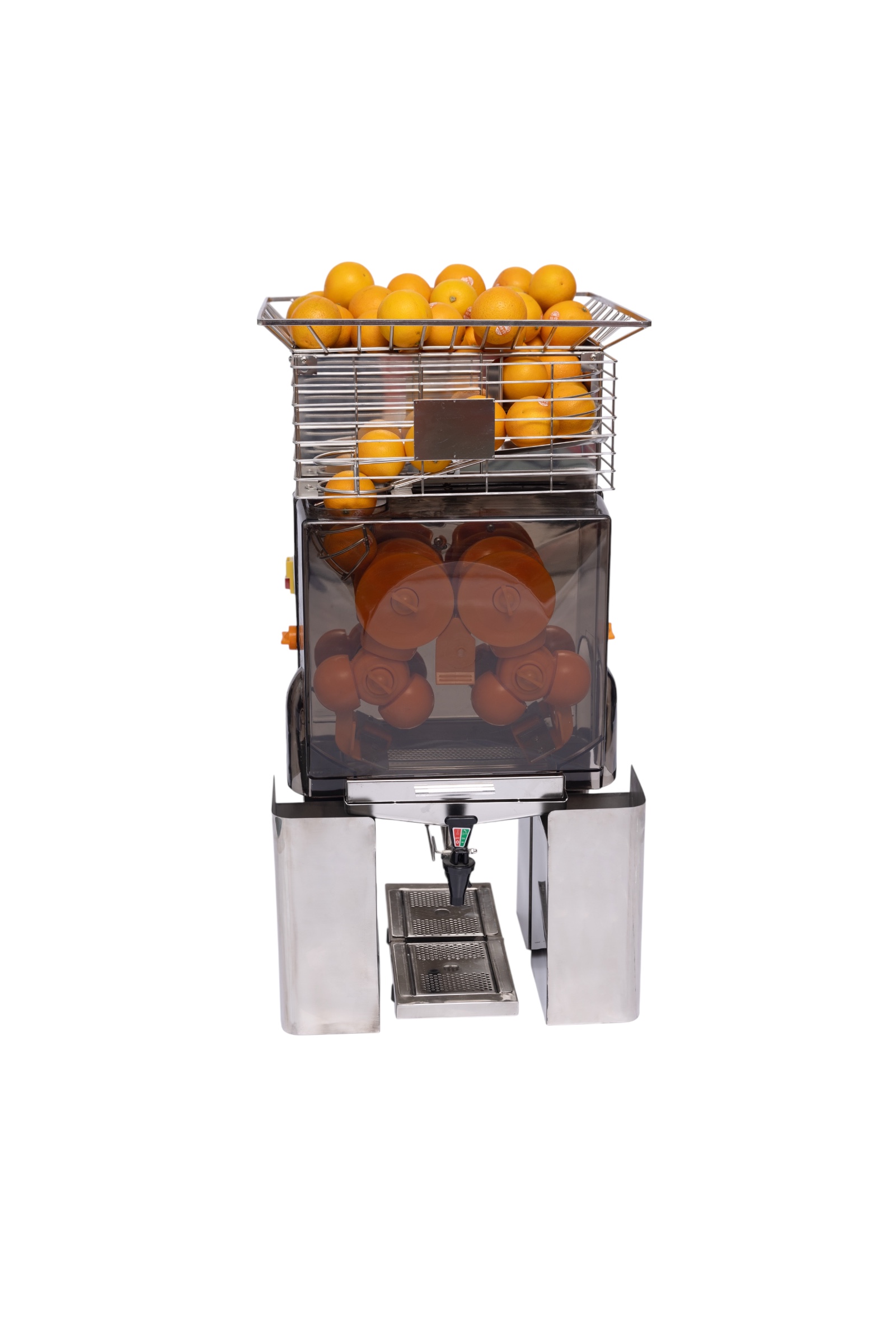 OJ-250 Commercial Orange Juice Machine with Tap Start